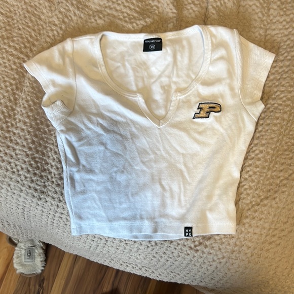 Hype and Vice | Tops | Purdue Crop Tophype And Vice | Poshmark